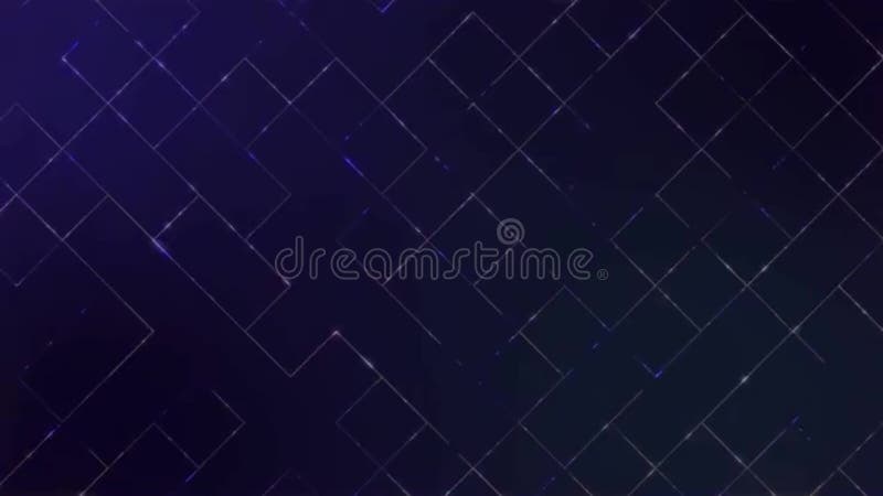 Geometric Digital Squares Forming a Looped Tech Pattern. Abstract Grid ...