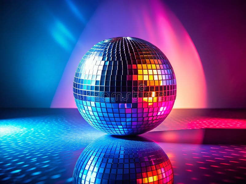 Geometric Disco Ball a Minimalist Study in Light Reflection and Sphere ...