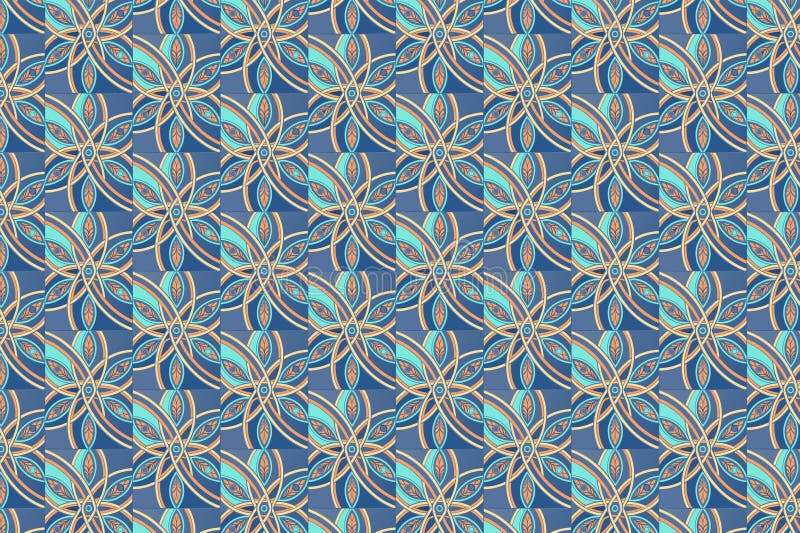 Geometric DMT Hallucination Pattern Design, Psychedelic Abstract Stock ...