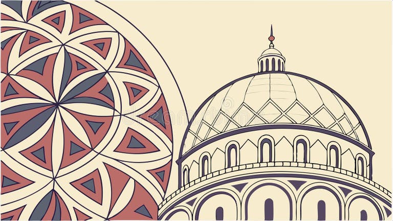 Geometric Dome Building, Architectural Design and Modern Structure ...