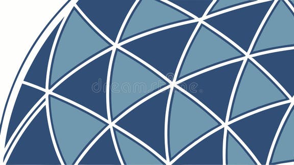 Geometric Dome Structure, Modern Architecture and Futuristic Design ...