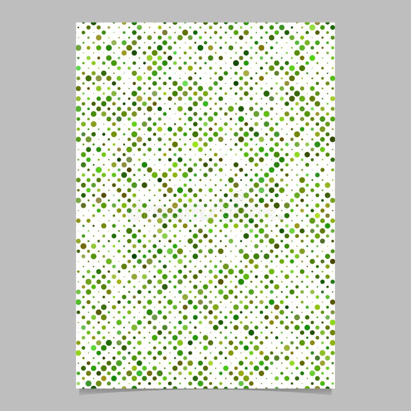 Geometric Dot Pattern Flyer Background Stock Vector - Illustration of ...