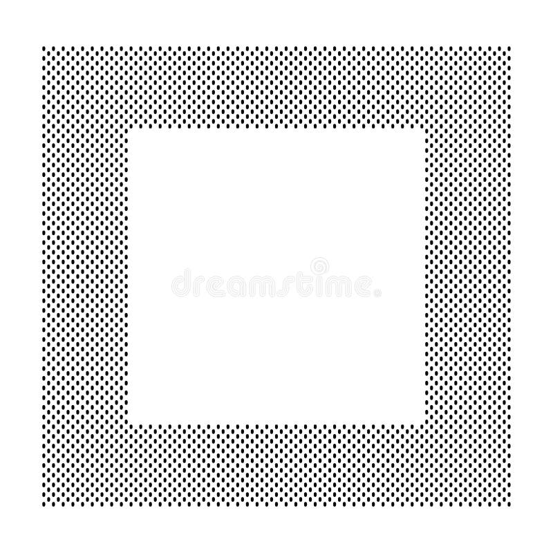 Geometric Doted Rectangle Geometric Frame Stock Vector - Illustration ...