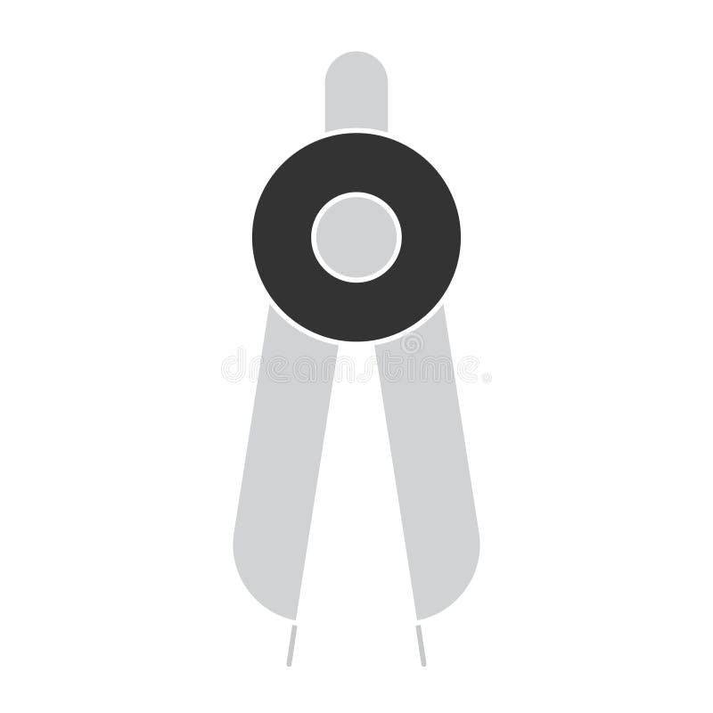 Geometric Drawing Compass. Vector Stock Vector - Illustration of ...