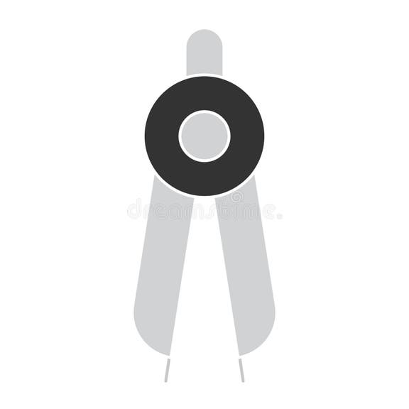 Geometric Drawing Compass. Vector Stock Vector - Illustration of ...