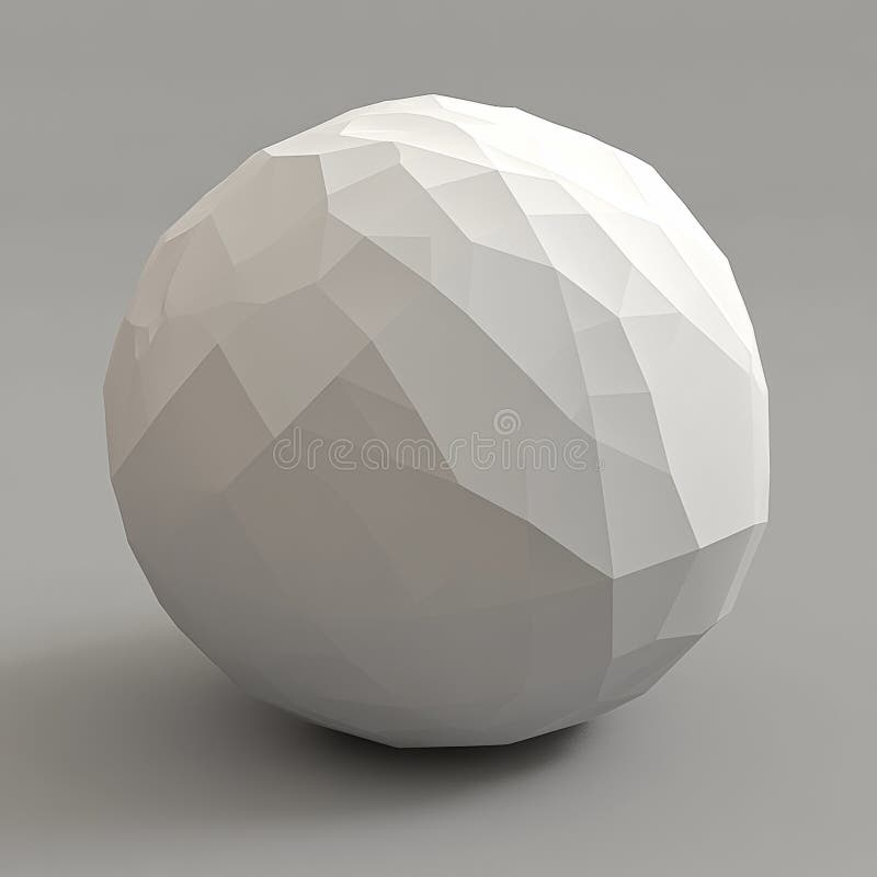 Geometric Earth Globe in the Shape of a Triangle, Isolated on White or ...