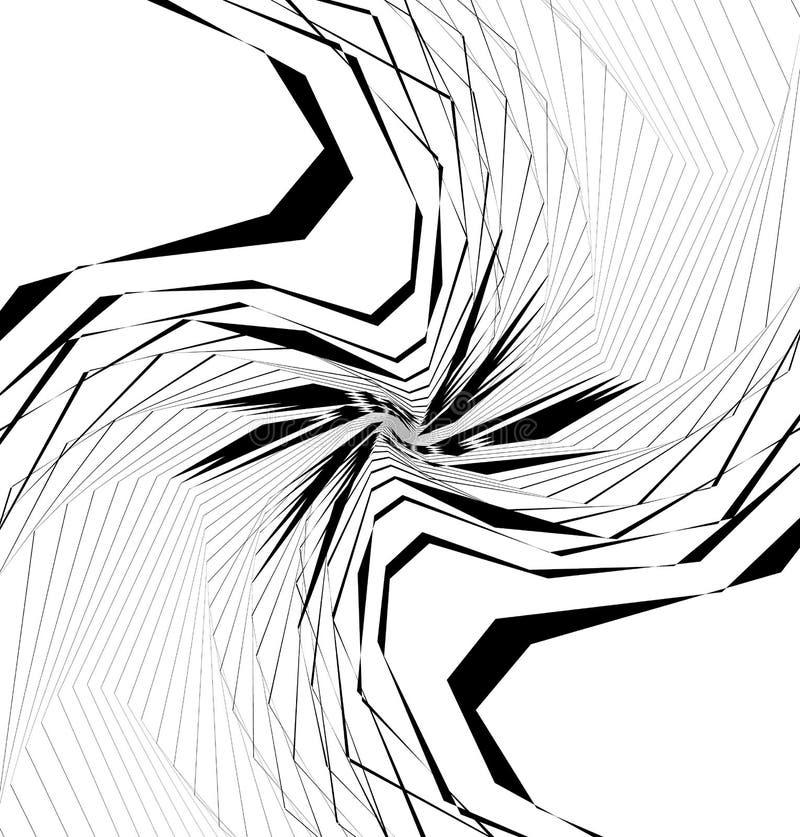 Geometric Edgy Shape, Pattern. Rough, Edgy Geometric Textured Element ...