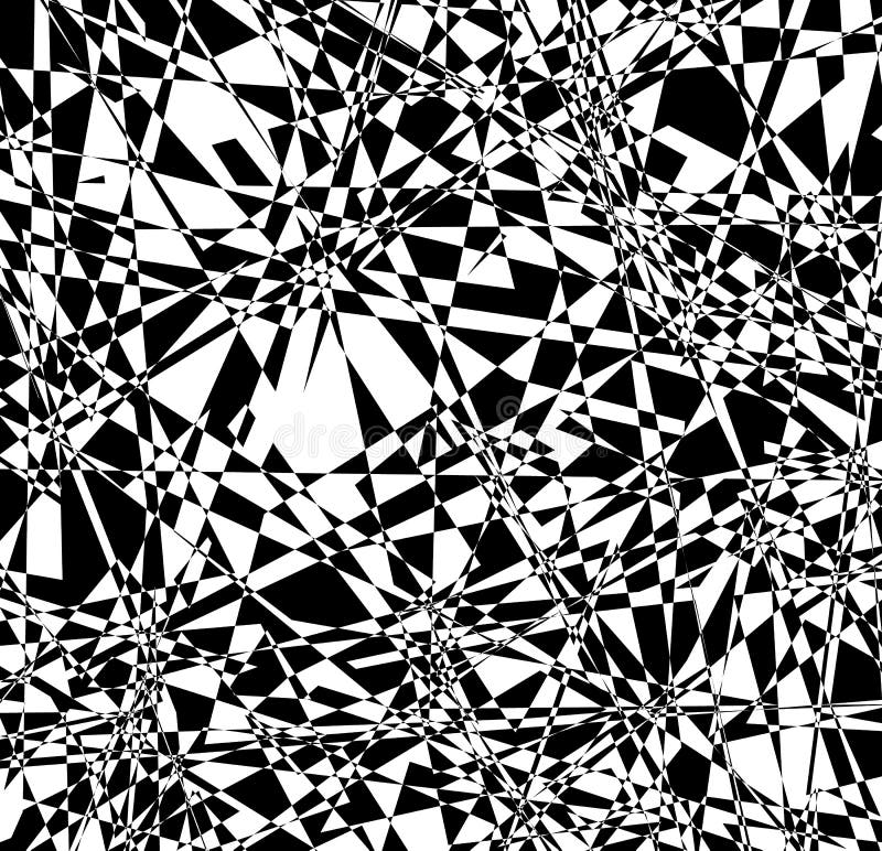 Geometric Edgy Shape, Pattern. Rough, Edgy Geometric Textured Element ...