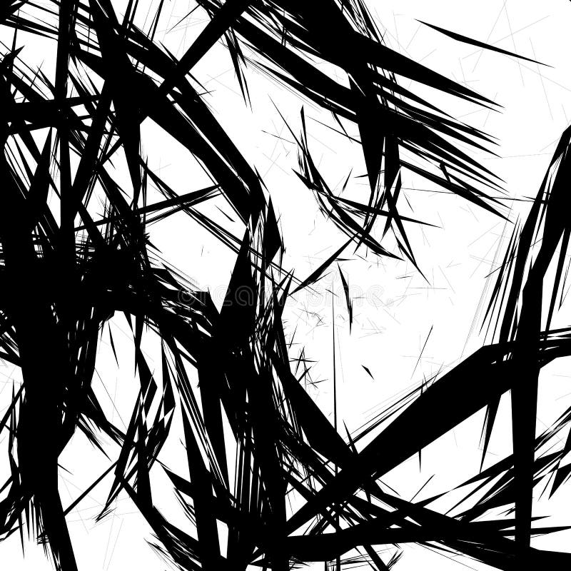 Geometric Edgy Shape, Pattern. Rough, Edgy Geometric Textured Element ...