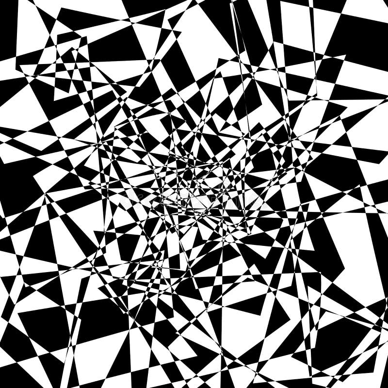 Geometric Edgy Shape, Pattern. Rough, Edgy Geometric Textured Element ...