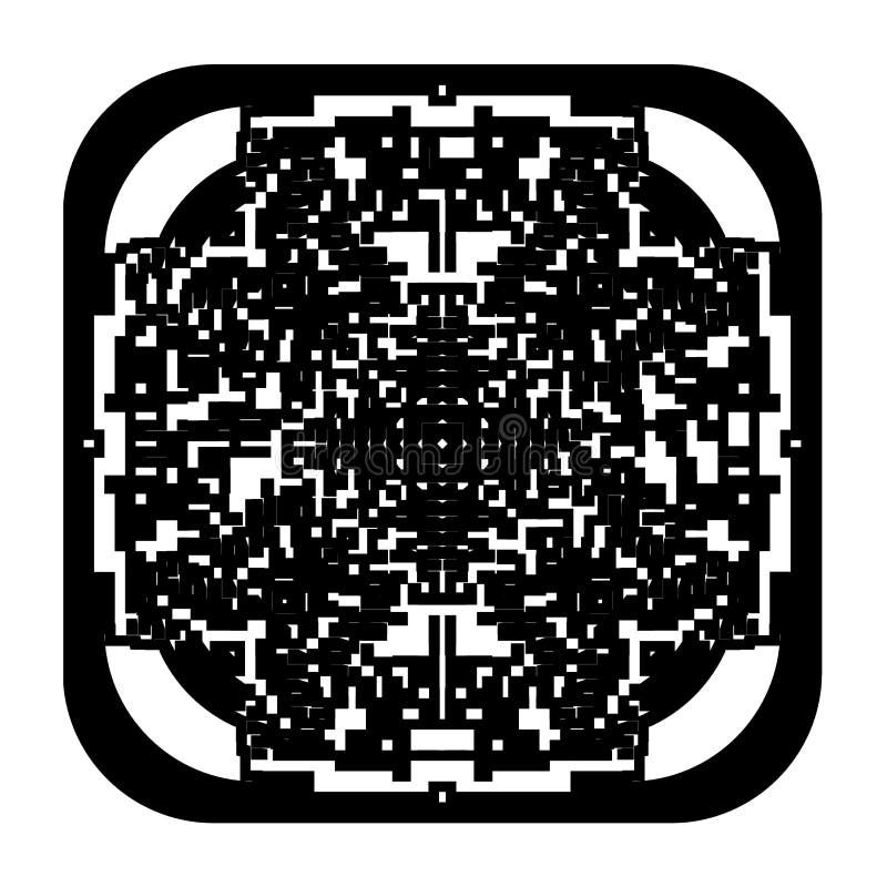 Geometric Element, Pixel Art - Minimalist Abstract Symbol Pattern Stock ...