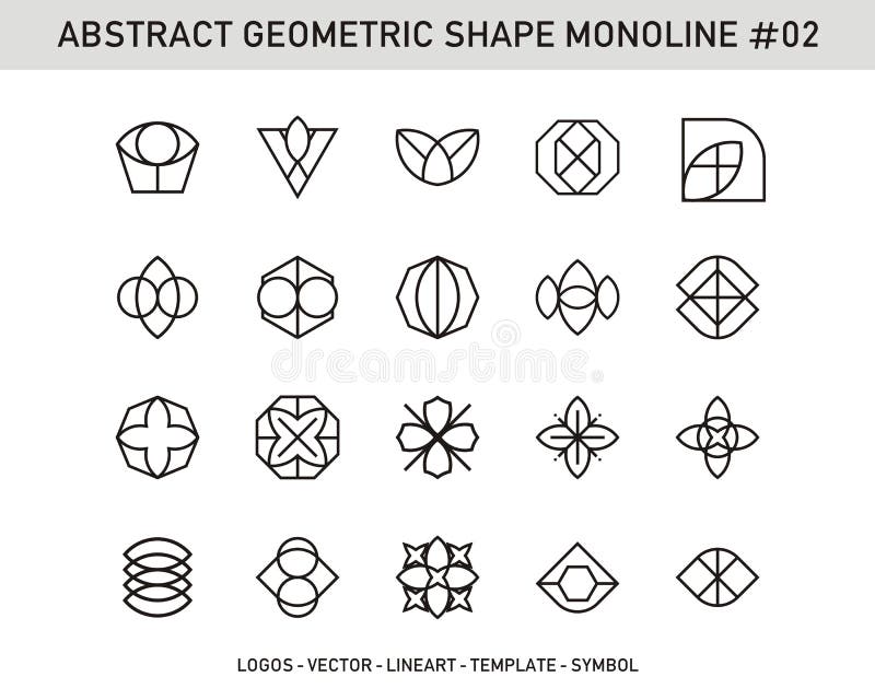 Geometric Element Set stock illustration. Illustration of fabric - 97145182
