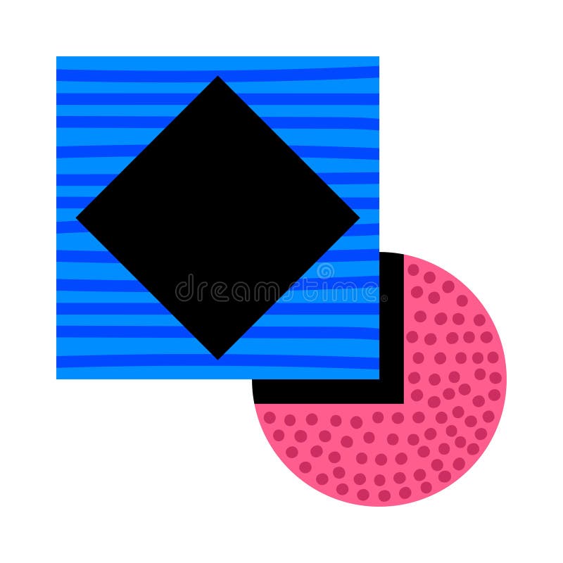 Geometric Element and Shape for Creative Design Vector Composition ...