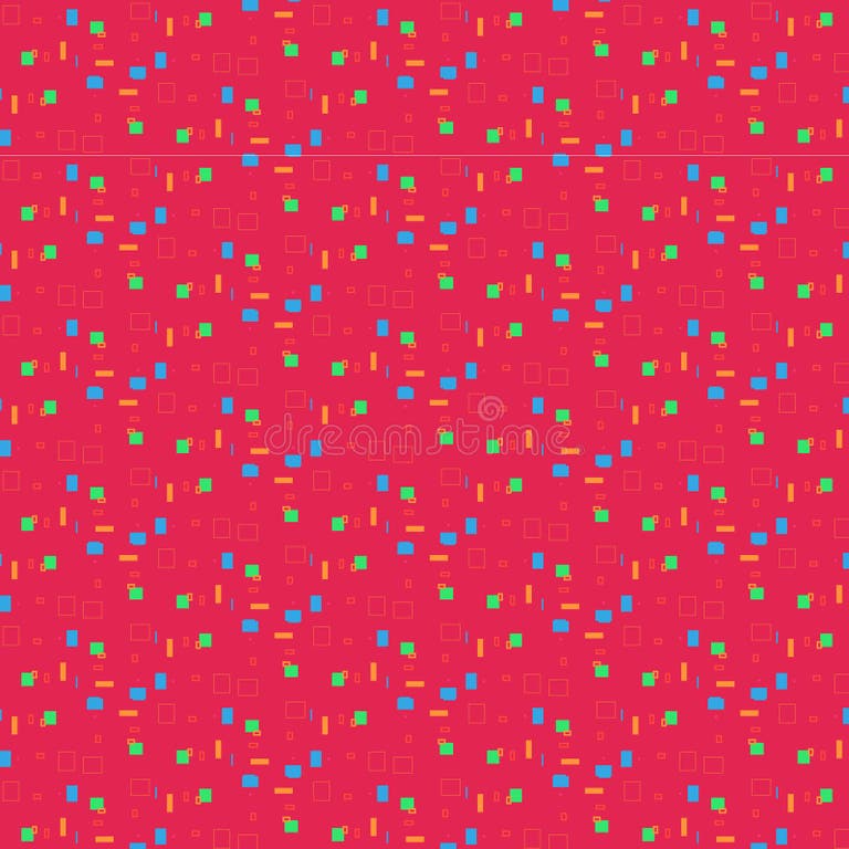 Geometric Elements in the Abstract Style, Colorful Geometric Chaos ...