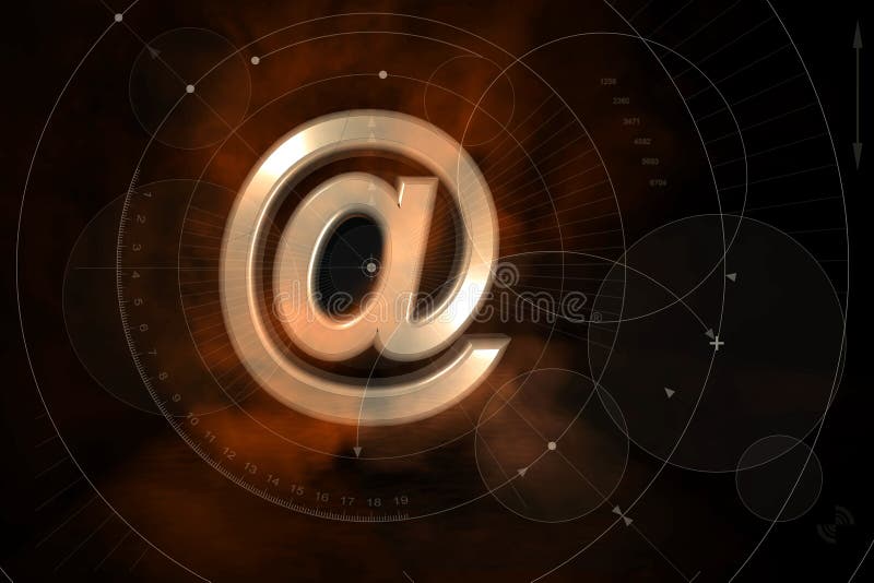 Geometric Email Background stock illustration. Illustration of internet ...