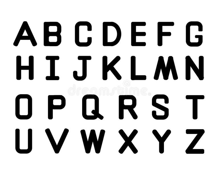 Silhouette Abc Stock Illustrations – 13,341 Silhouette Abc Stock ...