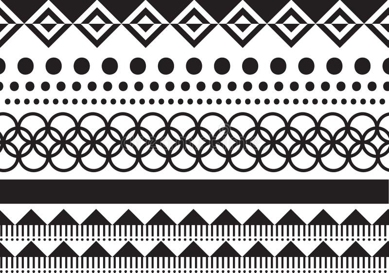 Geometric Ethnic pattern stock vector. Illustration of line - 56258851
