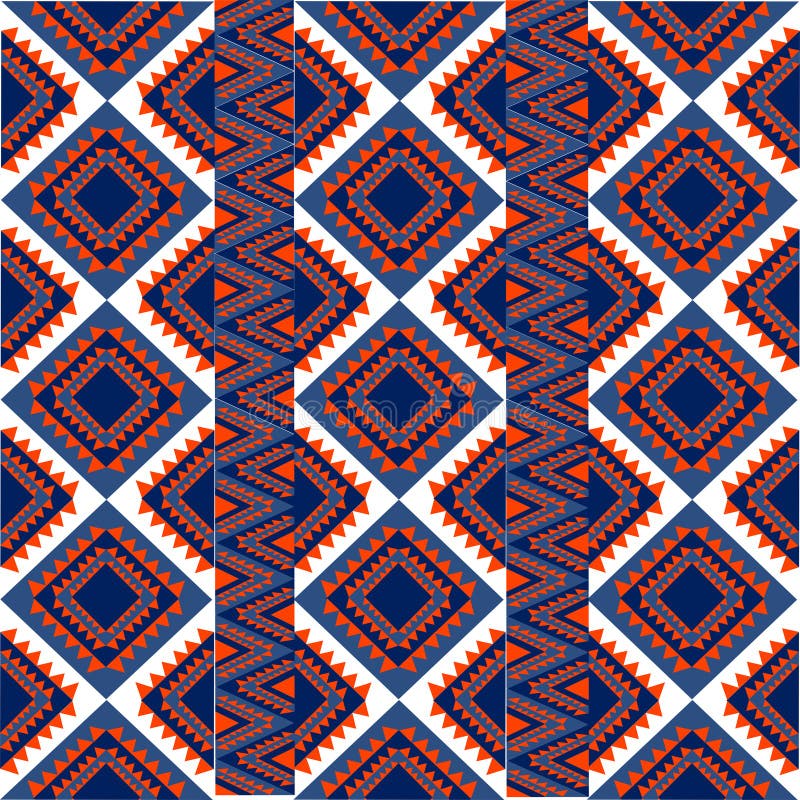 Geometric Ethnic Pattern, Vector, Native American Pattern, Seamless ...