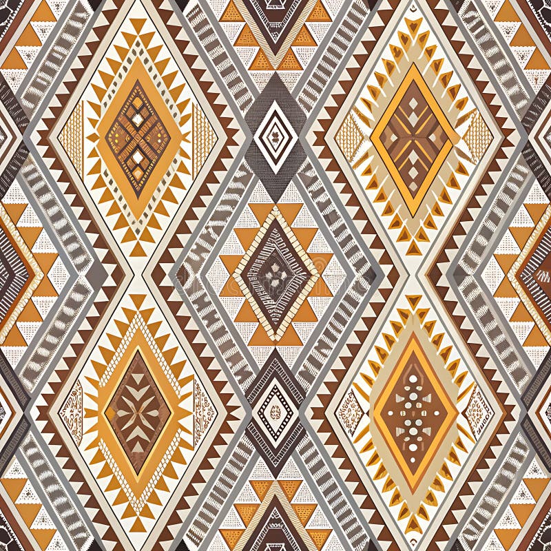 Geometric Ethnic Patterns for Modern Design ) Stock Illustration ...