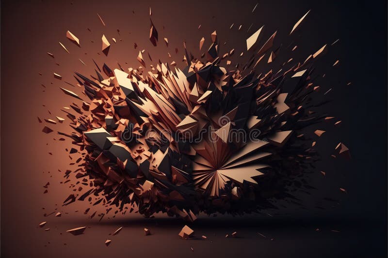 Geometric Explosion Power Design, Abstract, Backgrounds Stock ...