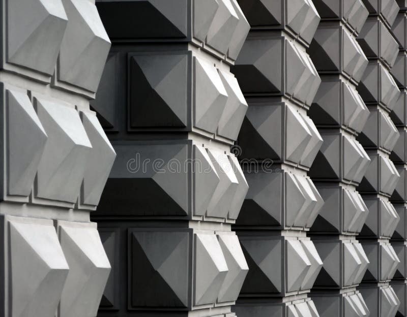Geometric facade stock image. Image of classical, building - 3308415