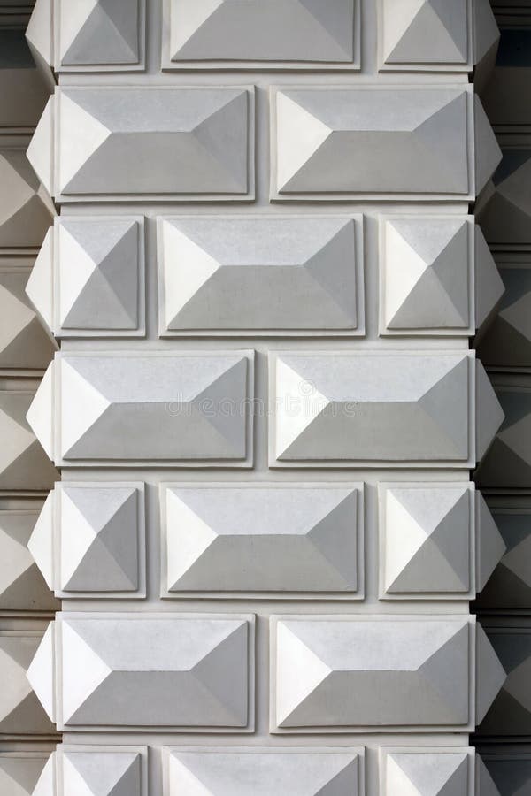 Geometric facade stock photo. Image of surface, bright - 8006412