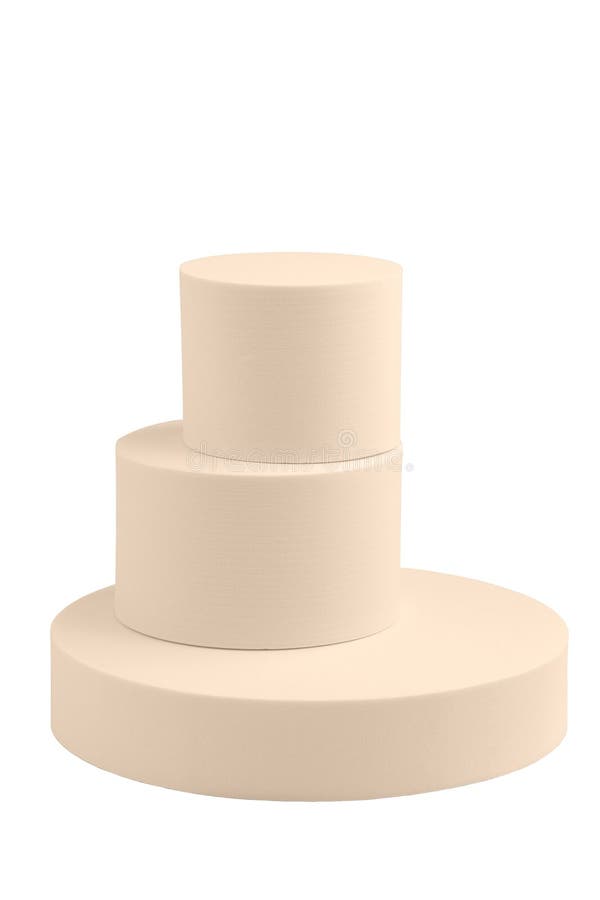 Geometric Figures Made of Wood, Painted and Stacked on a Table Stock ...