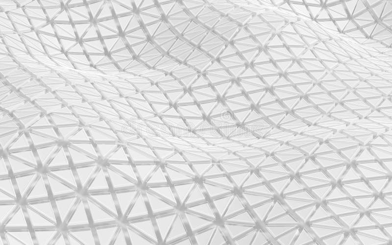 Geometric Figures and Meshes, 3d Rendering Stock Illustration ...