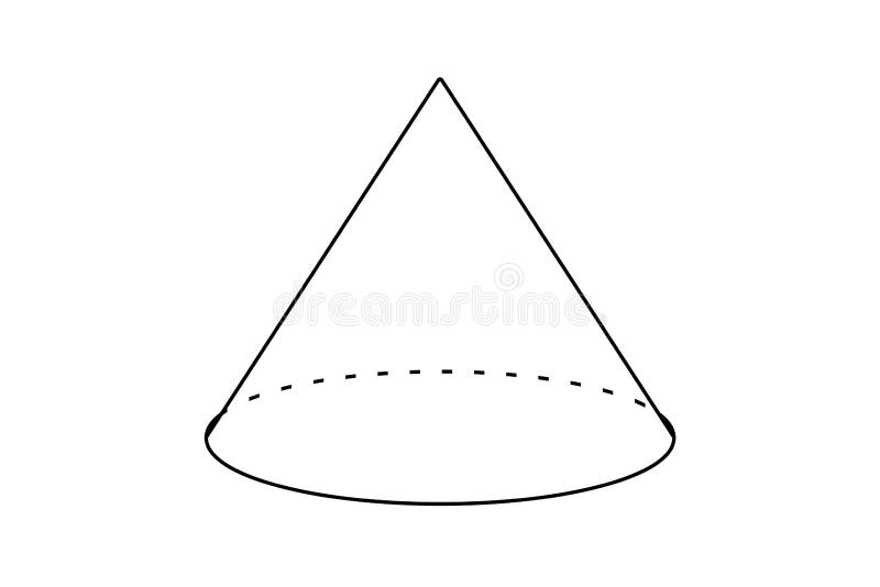 Geometric Figures Triangular Pyramid Outline Icon. Piramid Infographic ...