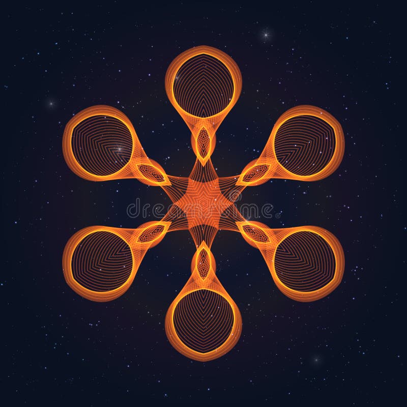 Geometric Fire Icon stock vector. Illustration of light - 55394682