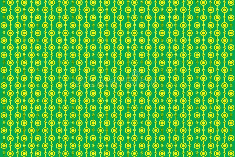 Geometric Floral Hanging Circles Dot on Vertical Lines Pattern Stock ...