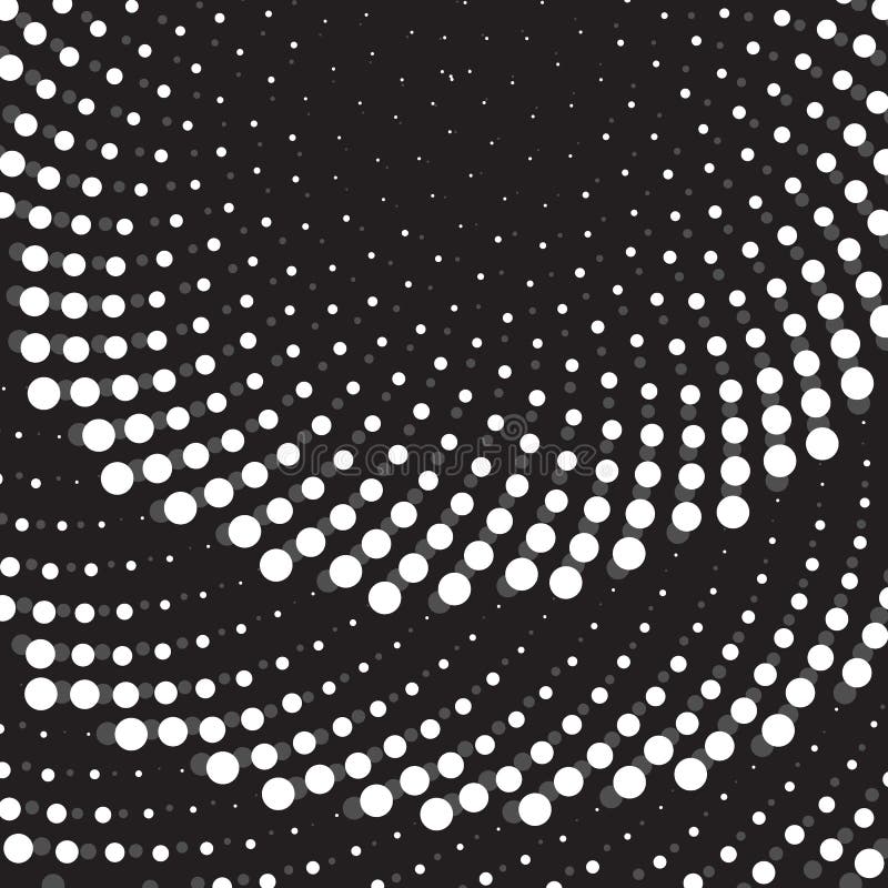 Geometric Flower. Vector Dot Ornament Template Stock Vector ...