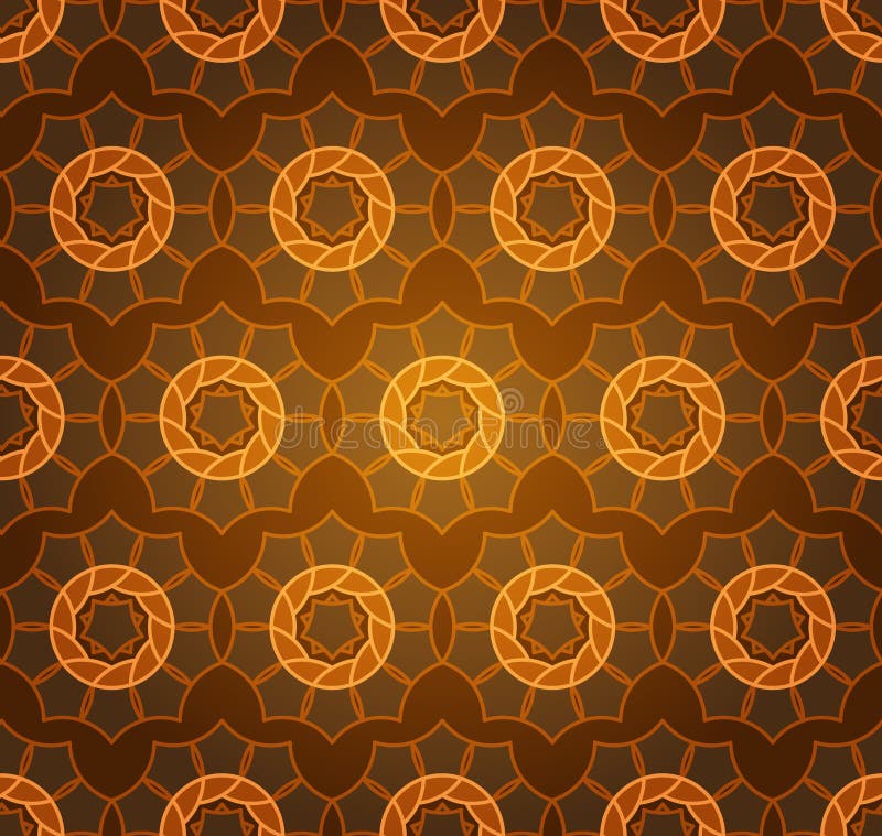 Geometric Flower Wheel Pattern Stock Vector - Illustration of abstract ...