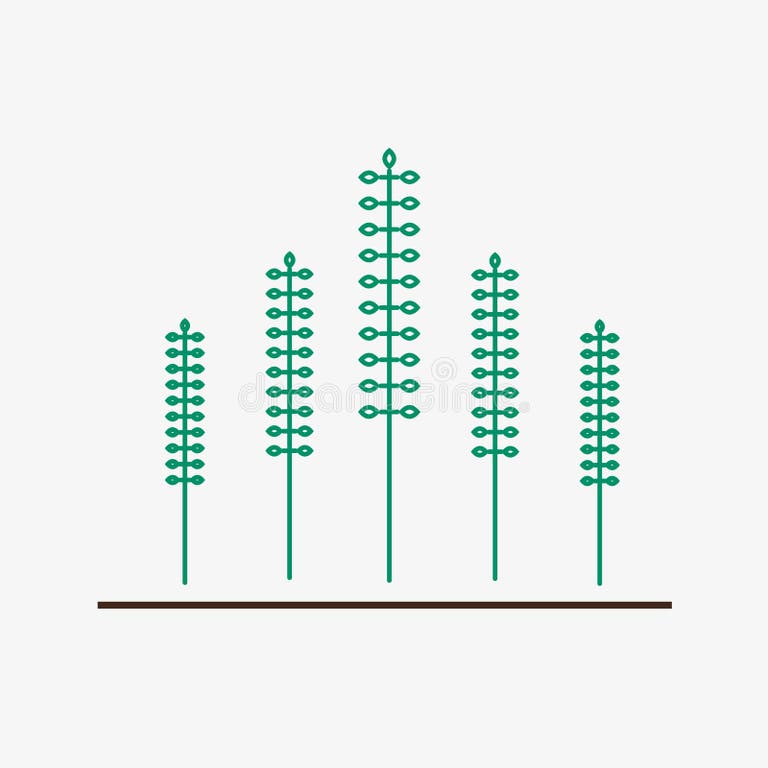 Geometric forest stock vector. Illustration of black - 89656727