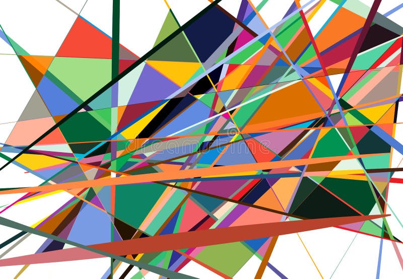 Geometric Formation Mosaic, Tessellation Design Element, Background ...