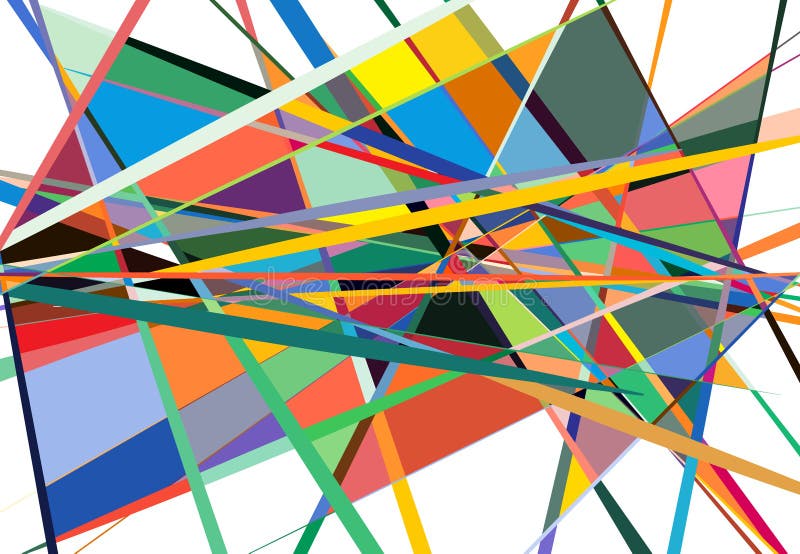 Geometric Formation Mosaic, Tessellation Design Element, Background ...