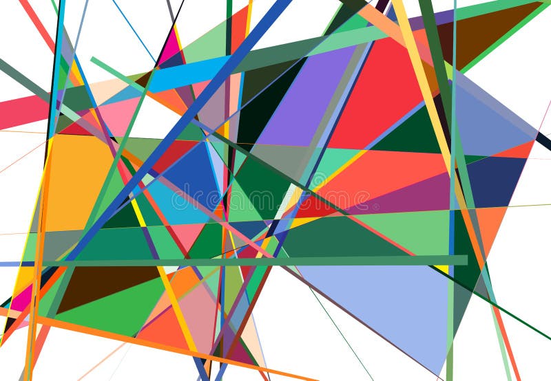 Geometric Formation Mosaic, Tessellation Design Element, Background ...