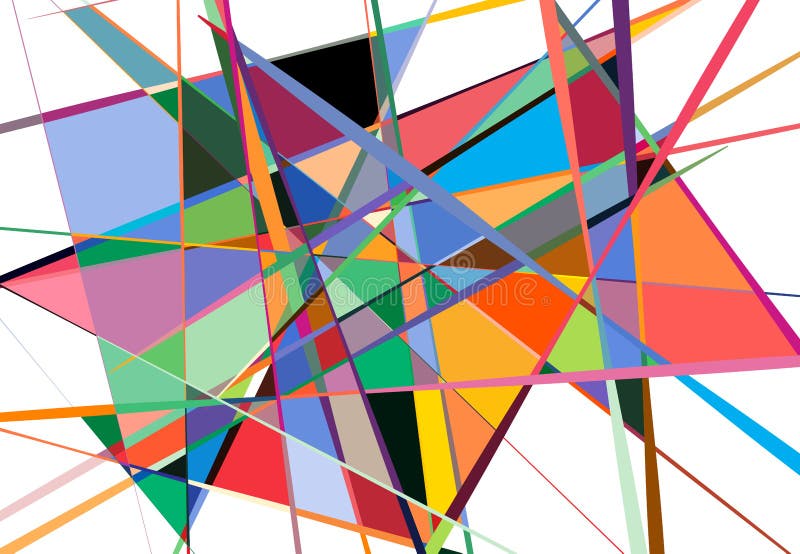 Geometric Formation Mosaic, Tessellation Design Element, Background ...