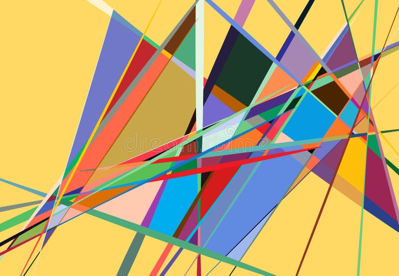 Geometric Formation Mosaic, Tessellation Design Element, Background ...