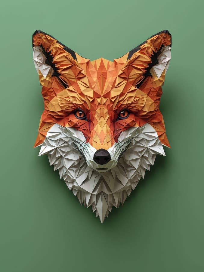 Geometric Fox Stock Illustrations – 4,335 Geometric Fox Stock ...