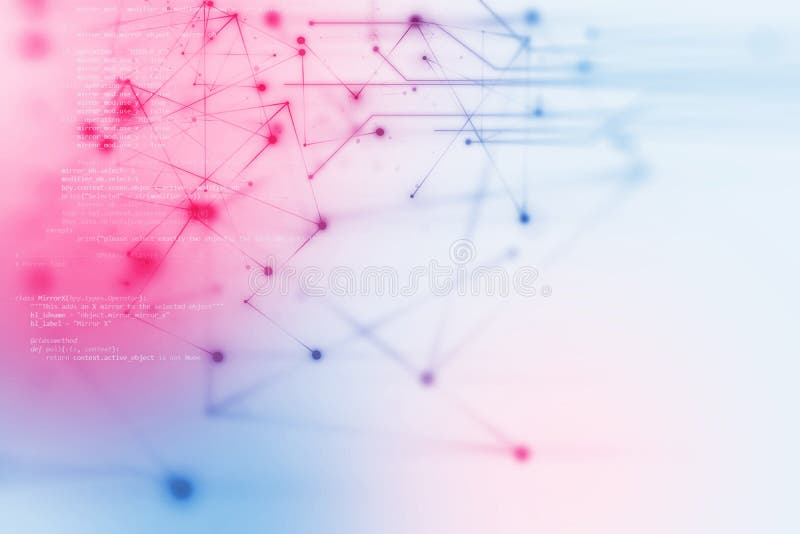 Geometric Fragment Abstract Technology Background Stock Illustration ...