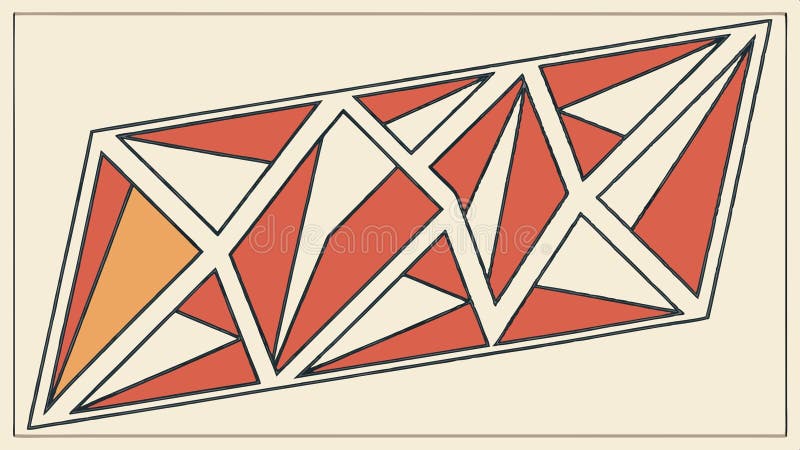 Geometric Frame Border Design, Decorative Element for Art and Design ...