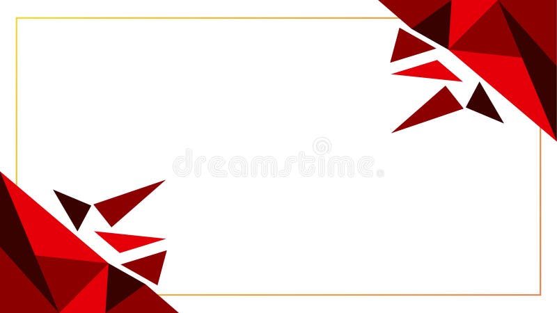 Geometric Frame Border Isolated on White Background Stock Footage ...
