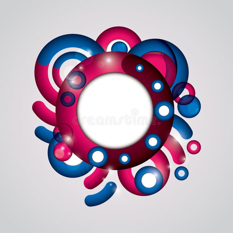 Geometric Frame Design. Vector Illustration Decorative Design Stock ...
