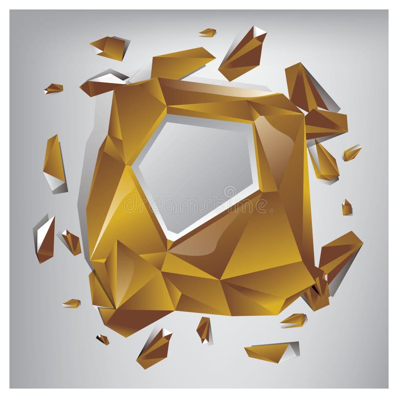 Geometric Frame Design. Vector Illustration Decorative Design Stock ...