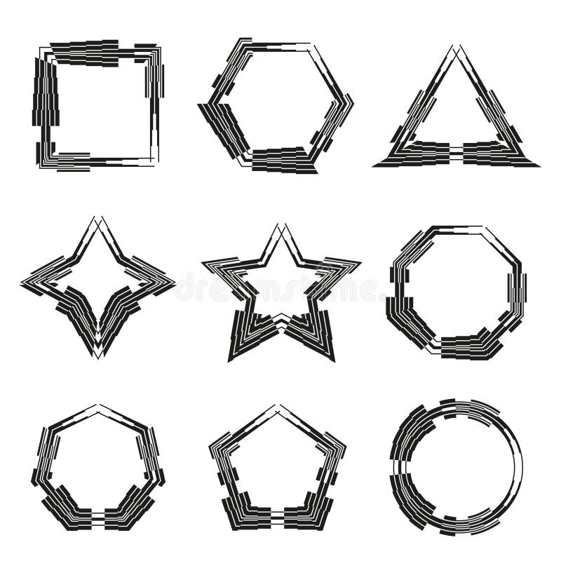 Contour Line Frame Stock Illustrations – 119,837 Contour Line Frame ...