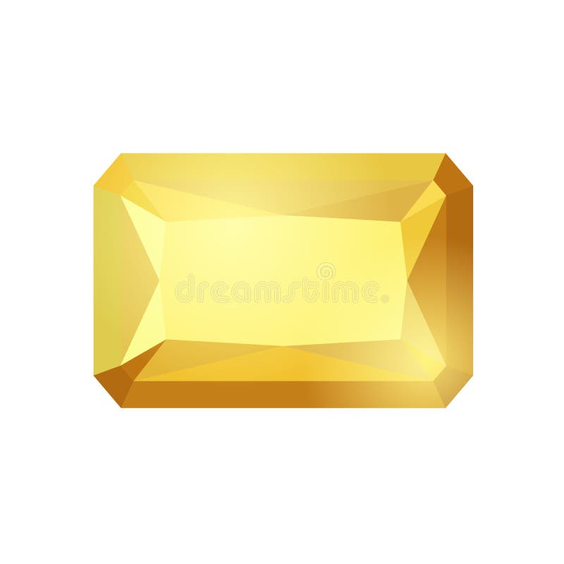 Cartoon gem icon stock vector. Illustration of glamour - 121379564