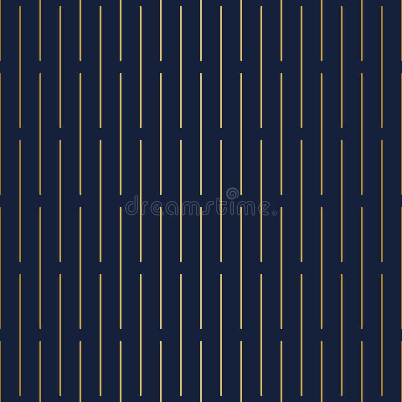 Geometric Gold Line Pattern on White Background Stock Illustration ...