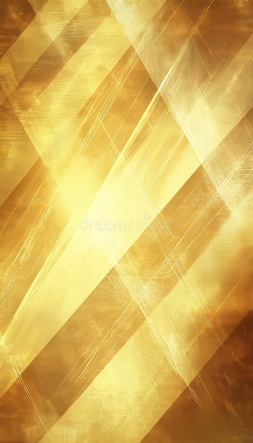 Geometric Golden Stripes Elegant Visual Texture with Overlaying Panels ...