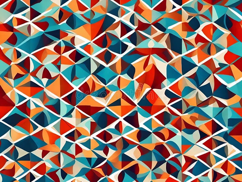 Geometric Graphic Background Stock Illustration - Illustration of font ...